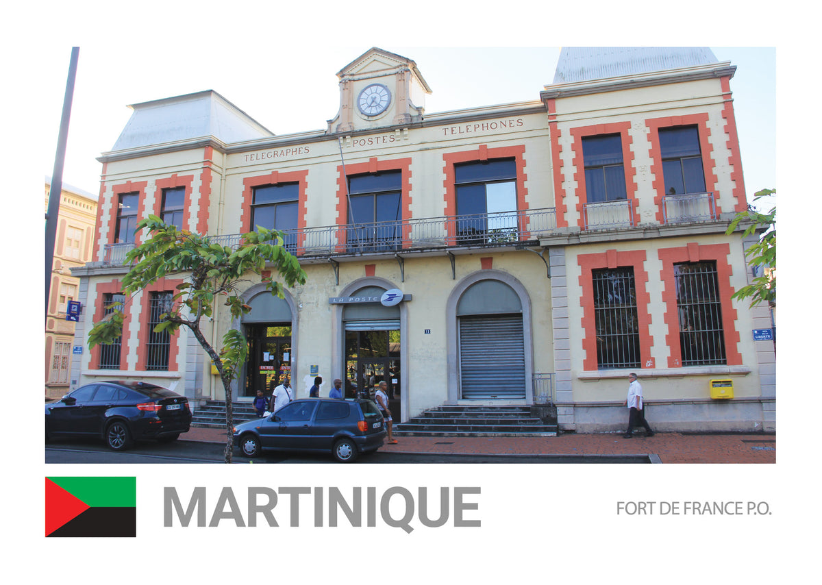 Amazing Places of the World M041: Martinique Fort de France Post Offic ...