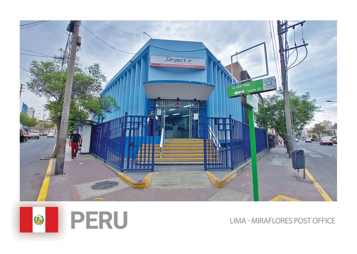 Amazing Places of the World M045: Peru Lima - Miraflores Post Office ...