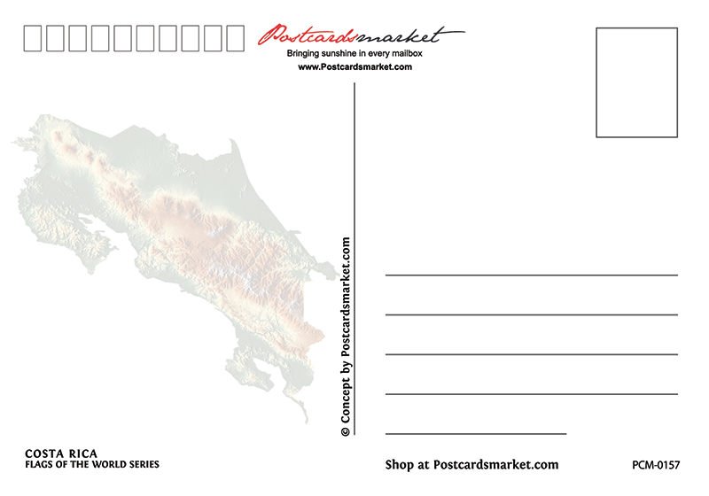 North America | COSTA RICA - FW (country No. 120)| Postcards Market