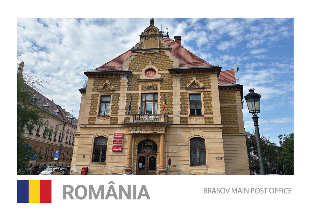 Amazing Places of the World M054: Brasov Main Post Office, Romania ...