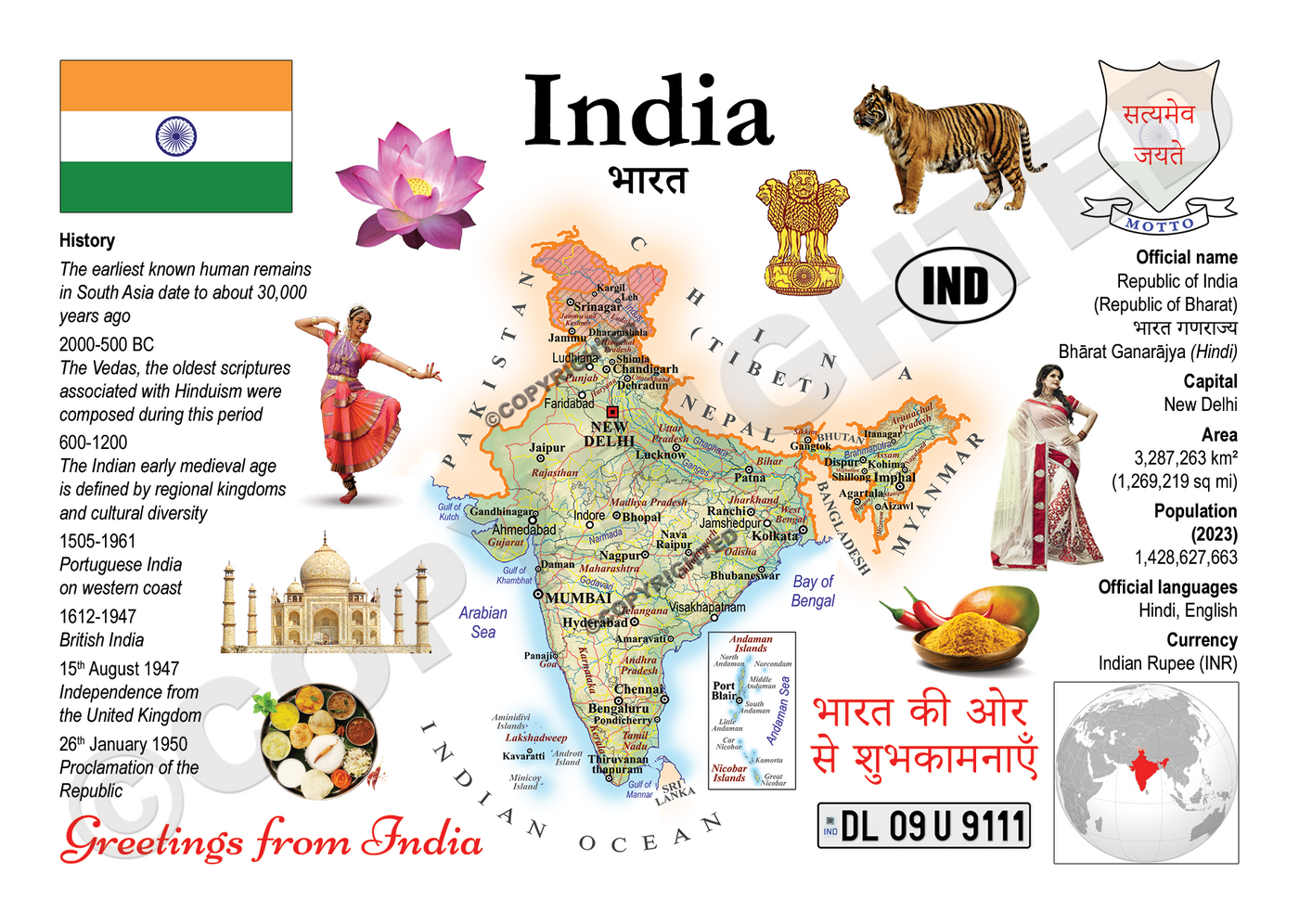 Maps of the world MOTW| Postcards Market