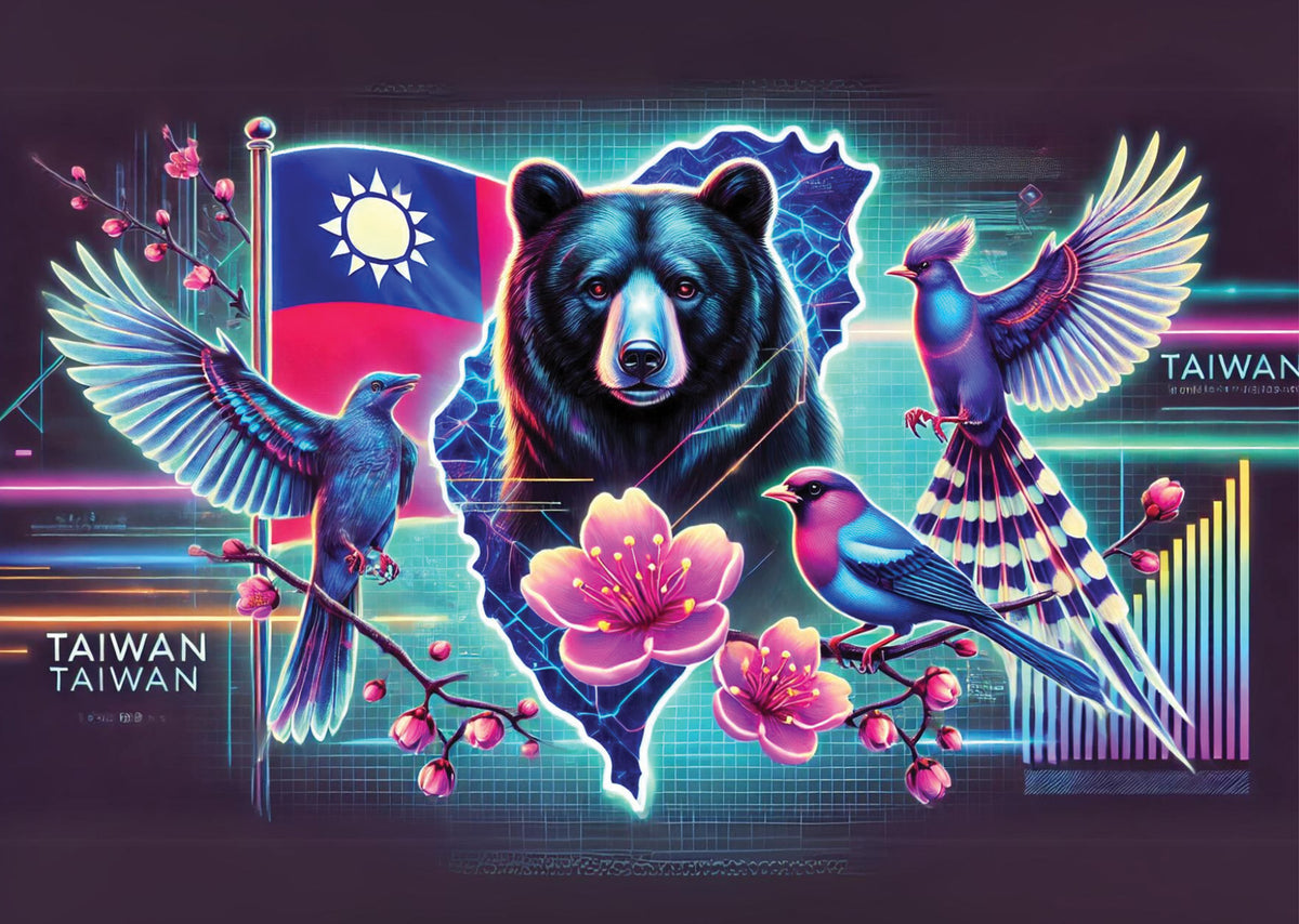 Imaginary Art: Futuristic National Symbols, Taiwan 43| Postcards Market