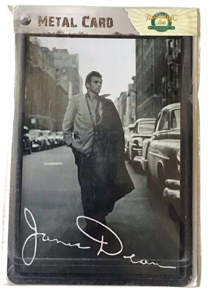 Nostalgic Art Metal Postcard - James Dean (RARE)| Postcards Market
