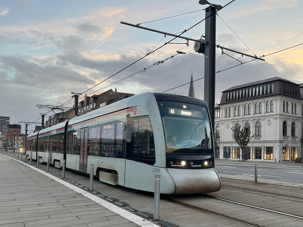 Photo: Tram in Aarhus (DK), 2022| Postcards Market
