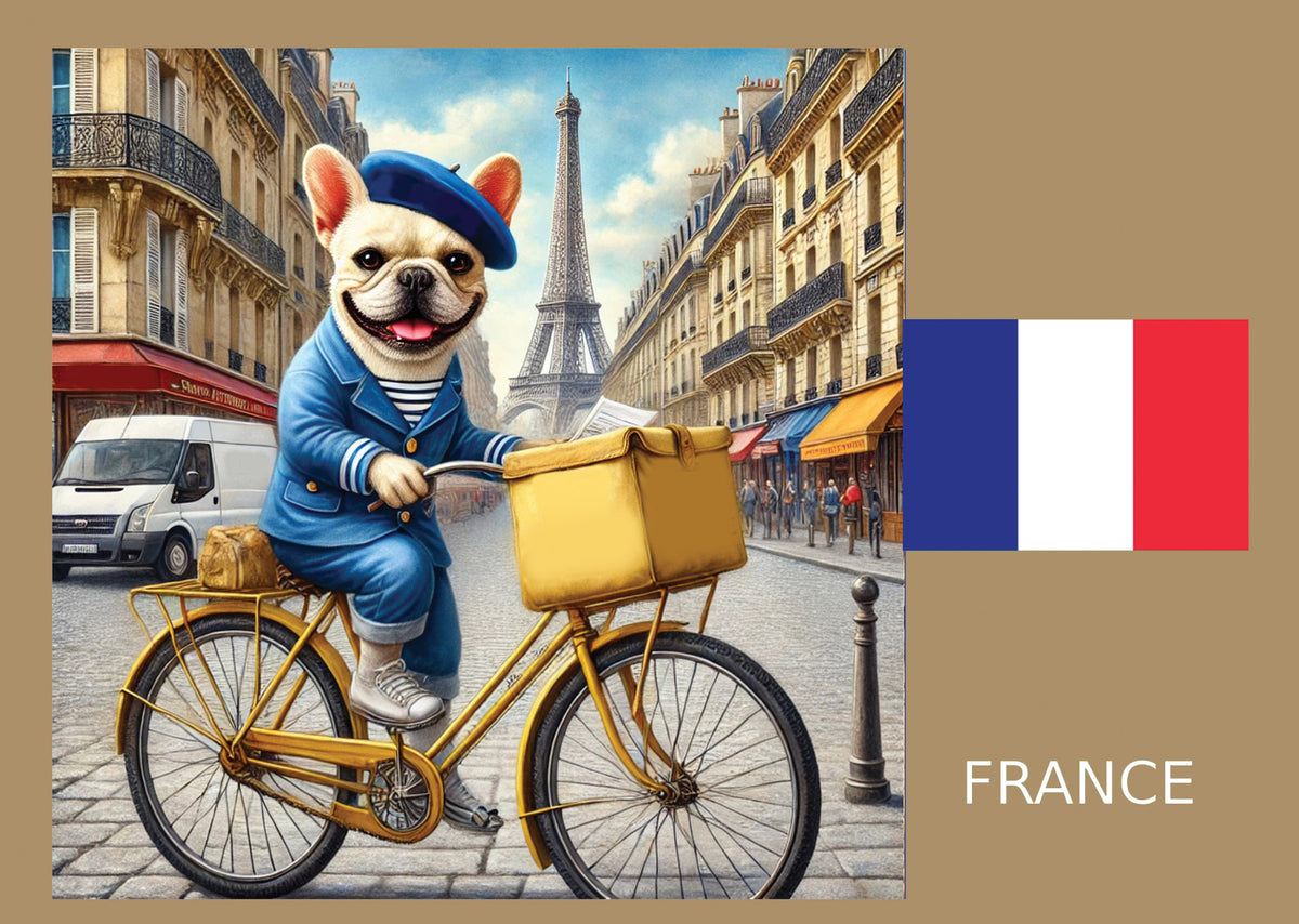 Imaginary Art: Fantasy Mail Delivery, France| Postcards Market