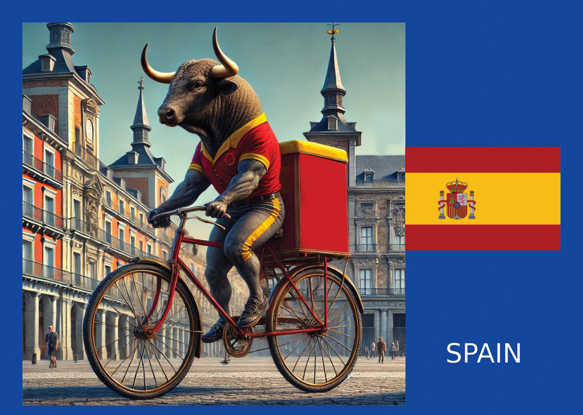 Imaginary Art: Fantasy Mail Delivery, Spain| Postcards Market