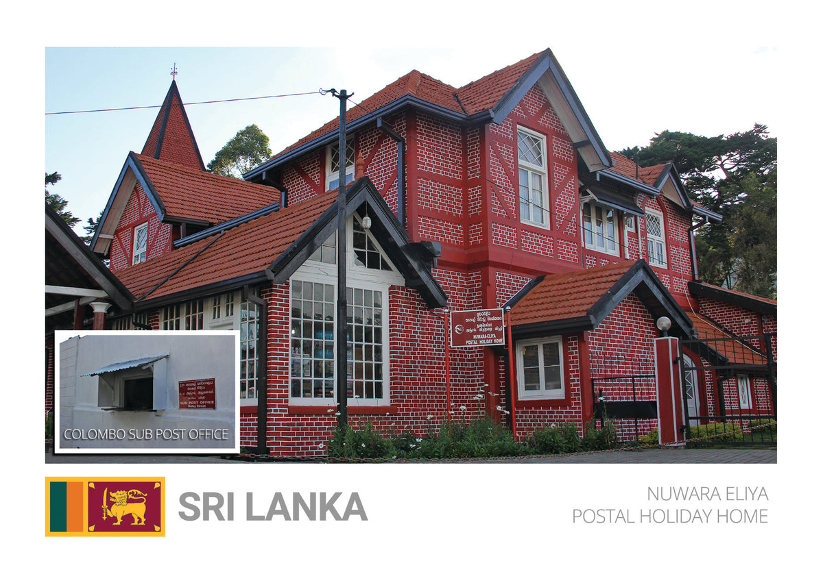 Amazing Places of the World M014: Sri Lanka Post Offices| Postcards Market