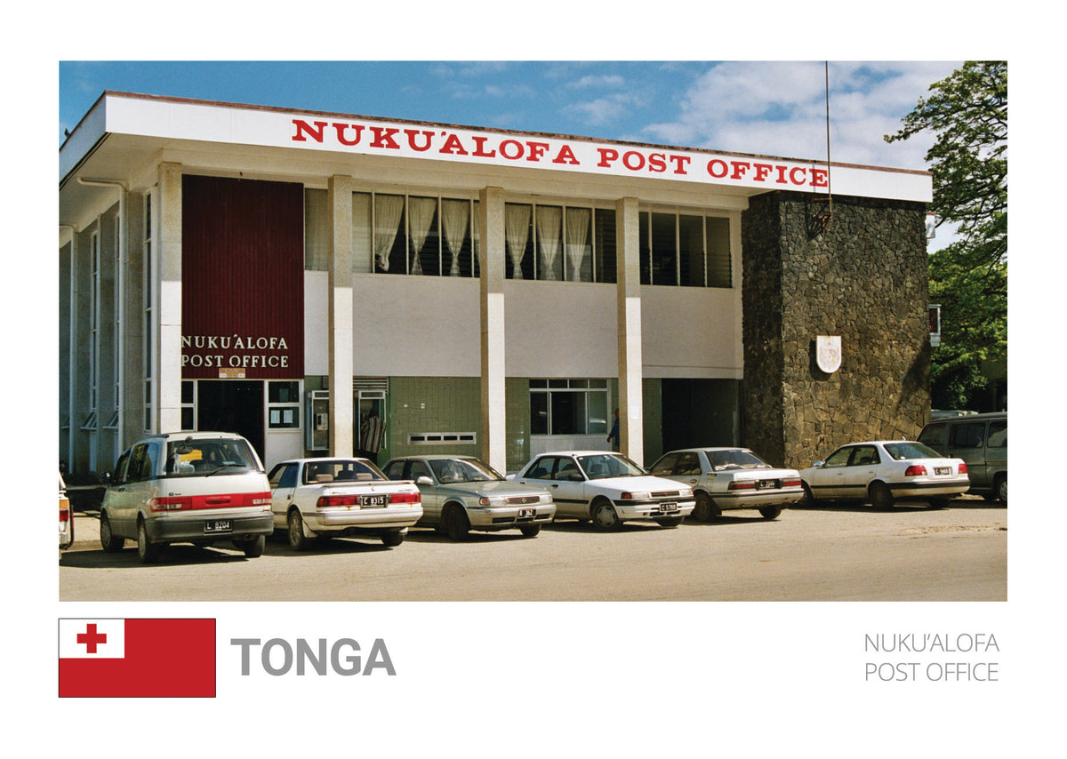 Amazing Places of the World M015: Tonga Nuku' Alofa Post Office ...