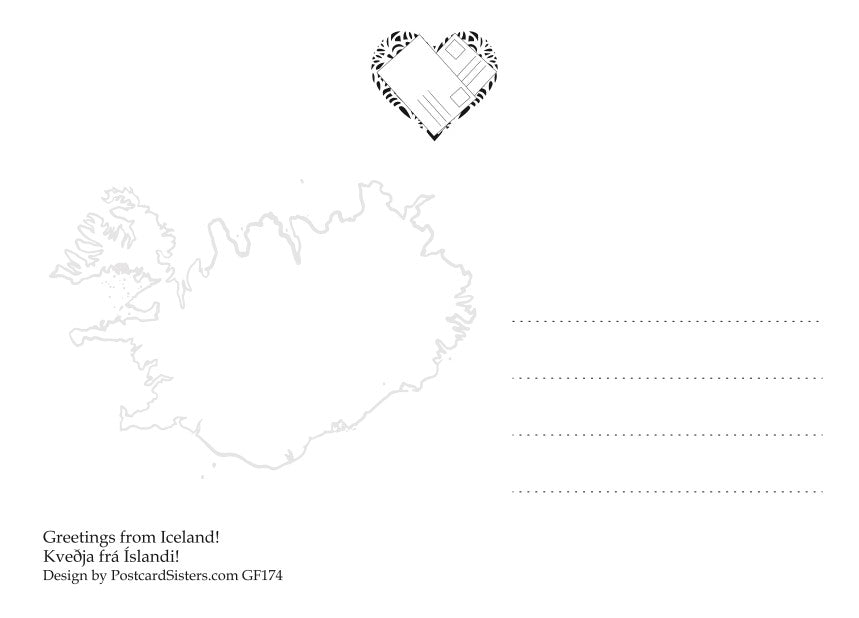 Word Cloud Photo: Iceland| Postcards Market