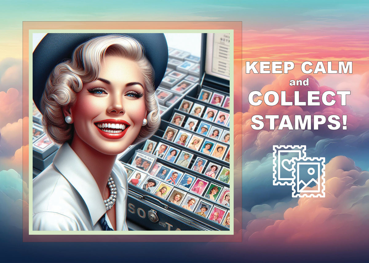 Fantasy Art (HB22) - Keep Calm and Collect Stamps| Postcards Market