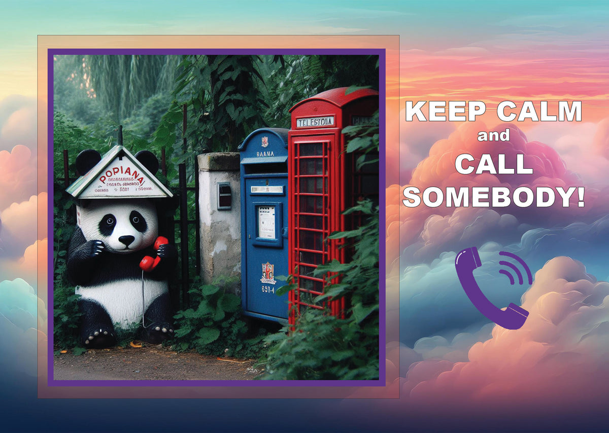 Fantasy Art (HB05) - Keep Calm and Call Somebody| Postcards Market