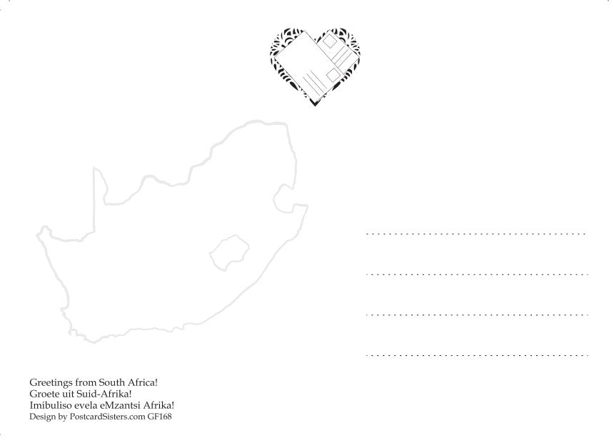 Word Cloud Photo: South Africa| Postcards Market