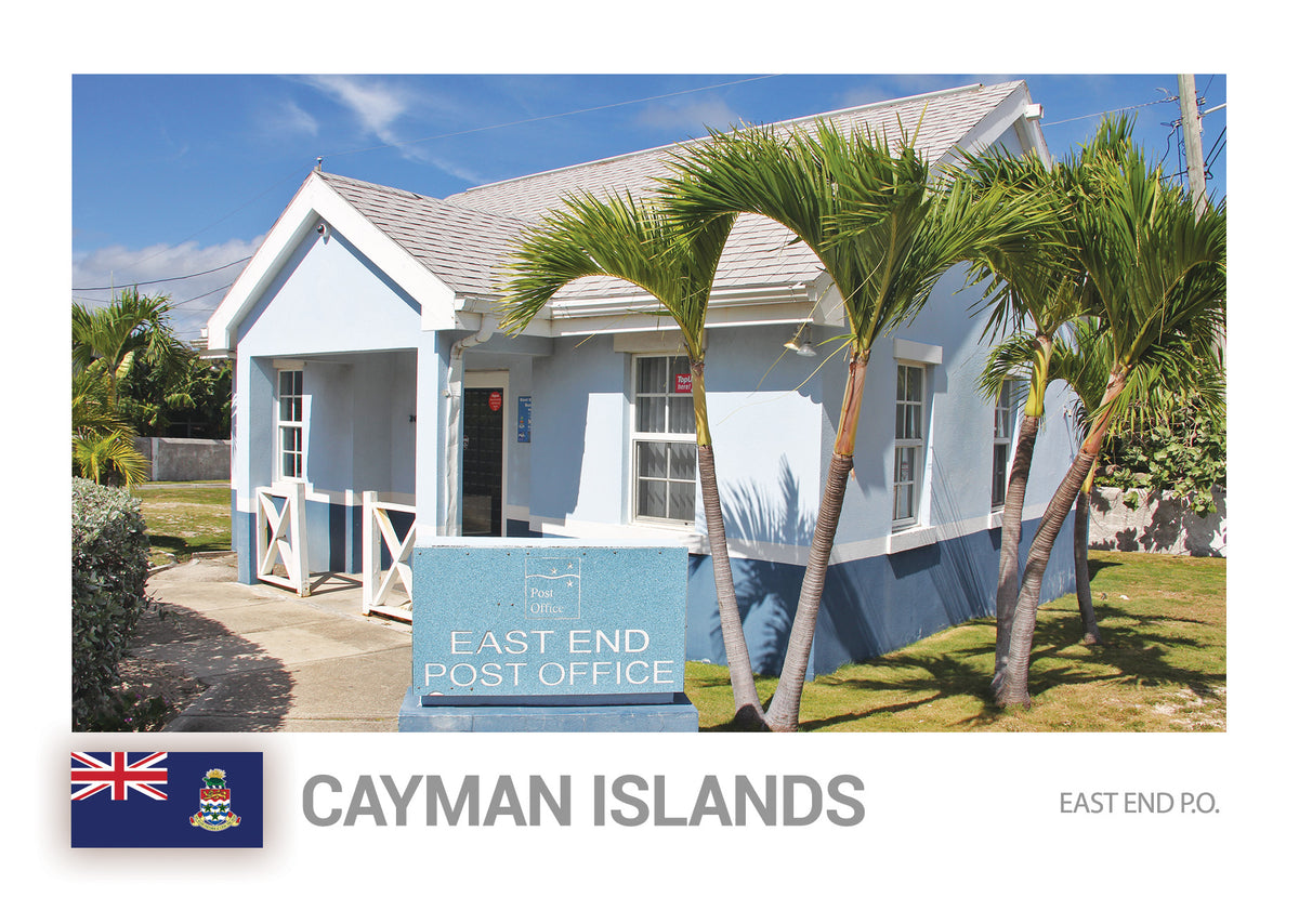 Amazing Places of the World M026: Cayman Island East End Post Office ...