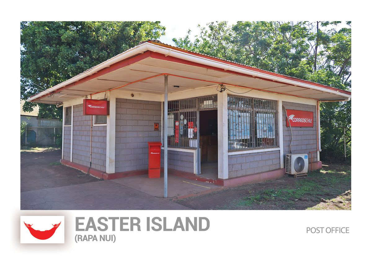 Amazing Places of the World M029: Easter Island Post Office| Postcards ...