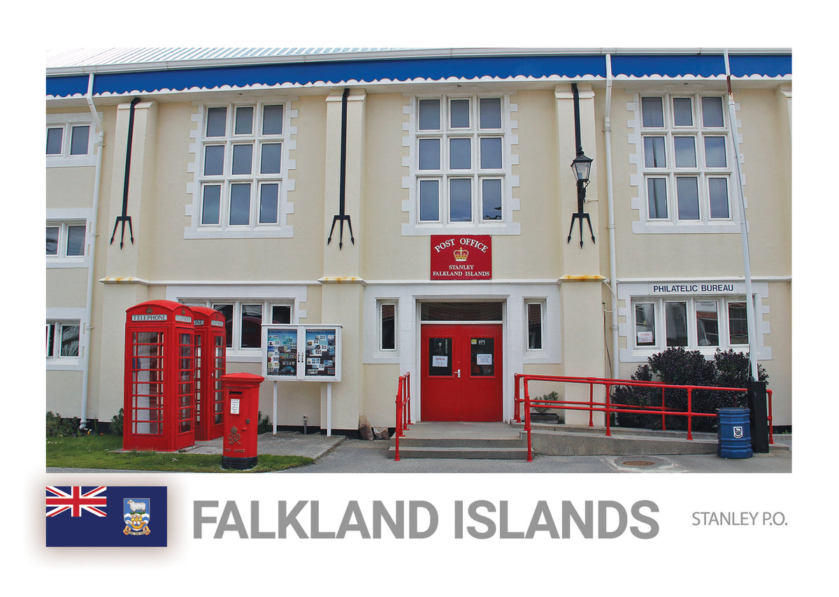 Amazing Places of the World M030: Falkland Islands Stanley Post Office ...