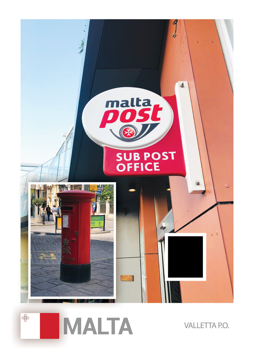 Amazing Places of the World M040: Malta Valletta Post Office| Postcards ...