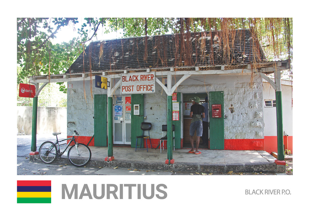 Amazing Places of the World M042: Mauritius Black River Post Office ...