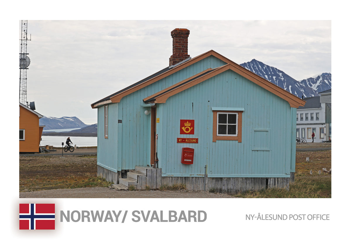 Amazing Places of the World M043: Norway Svalbard Ny-Alesund Post Offi ...