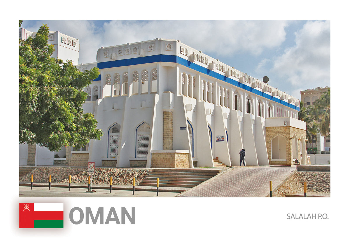 Amazing Places of the World M044: Oman Salalah Post Office| Postcards ...