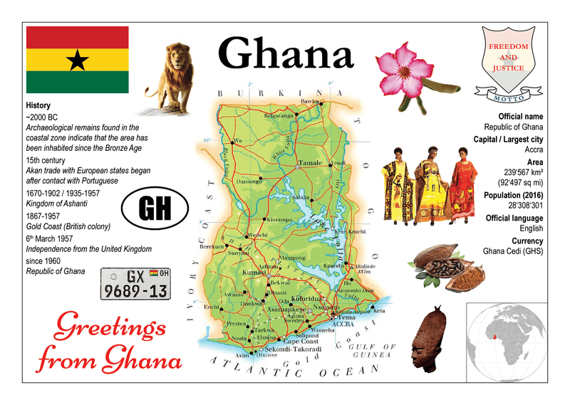 AFRICA | GHANA MOTW| Postcards Market