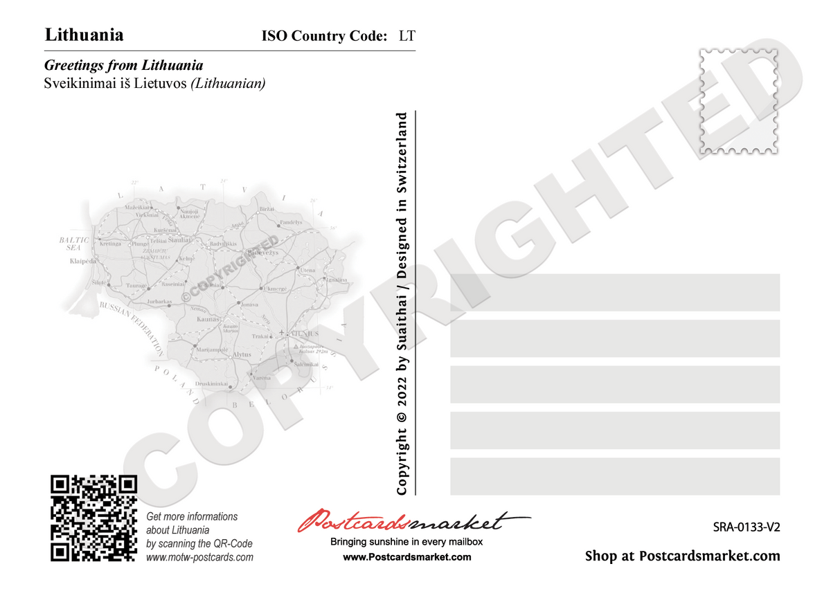Europe | Lithuania MOTW| Postcards Market