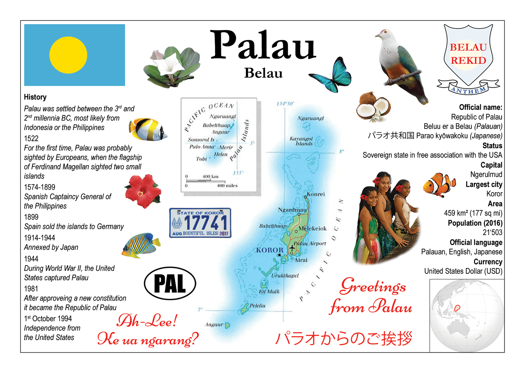 Maps of the world MOTW| Postcards Market