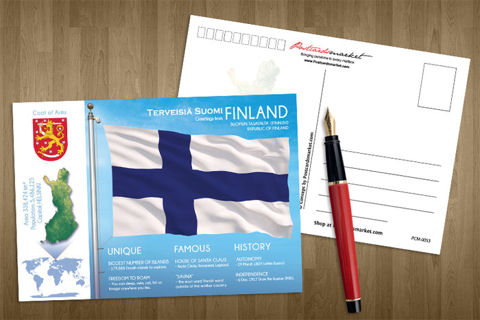 Europe | FINLAND - FW (country No. 114)| Postcards Market