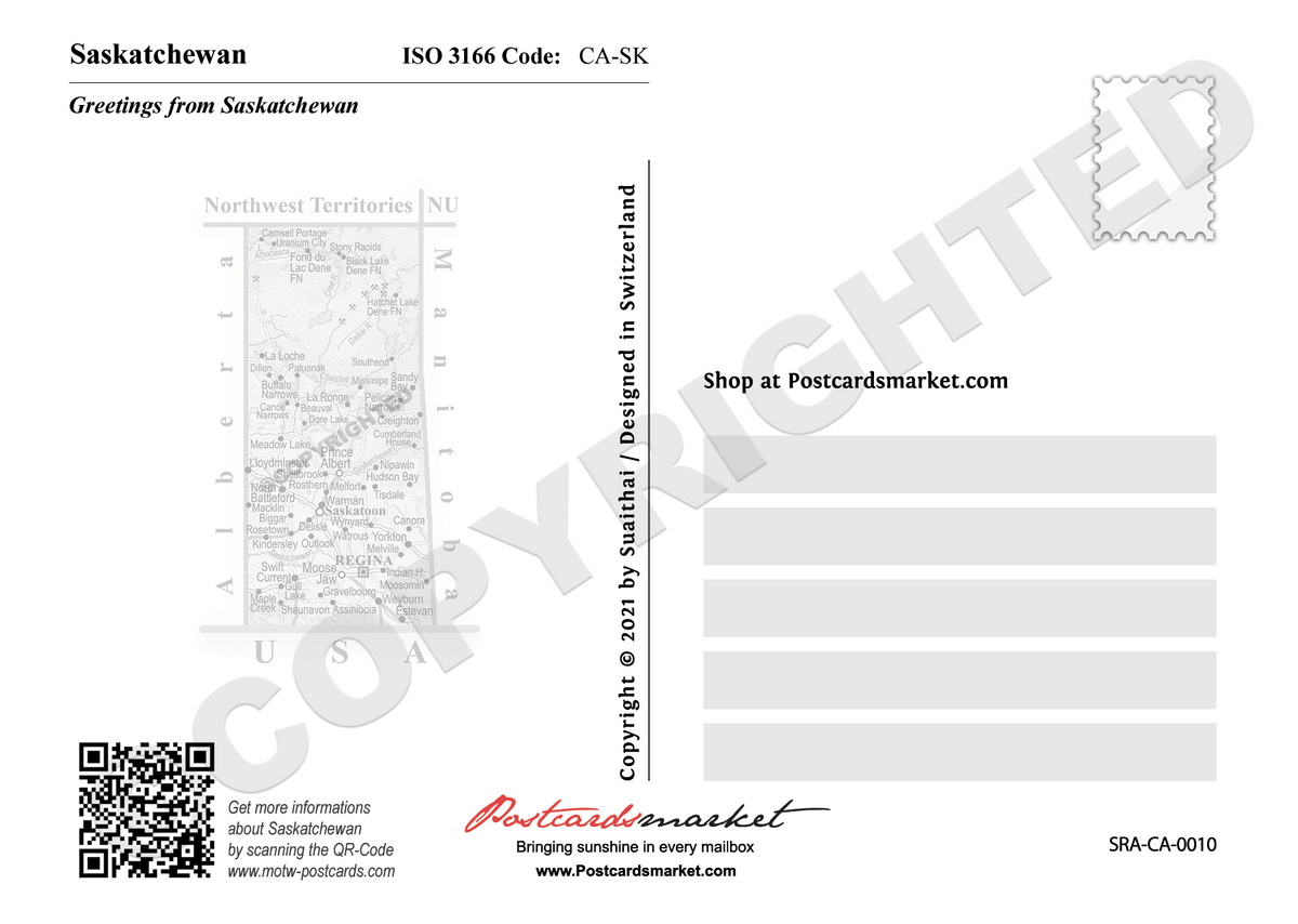 CA010 North America | 5x CANADA Provinces - Saskatchewan MOTW x 5piece ...