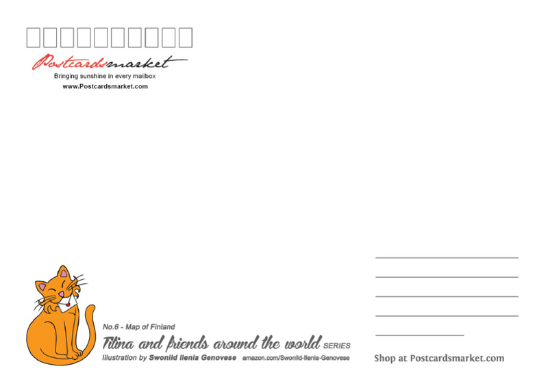 Drawings: Titina and Friends - Finland| Postcards Market
