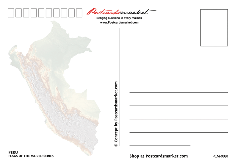 South America | PERU - FW (country No. 43)| Postcards Market