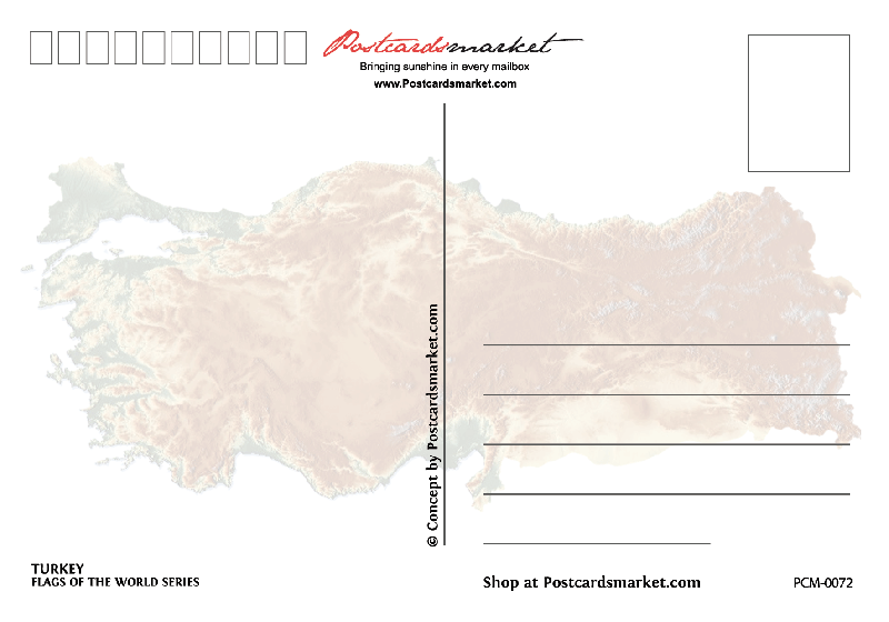 Asia | Europe | TURKEY - FW (country No. 17)| Postcards Market